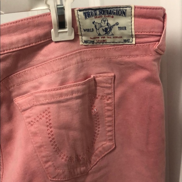 True Religion | Pants & Jumpsuits | Adorable True Religion Pink Jeans ...
